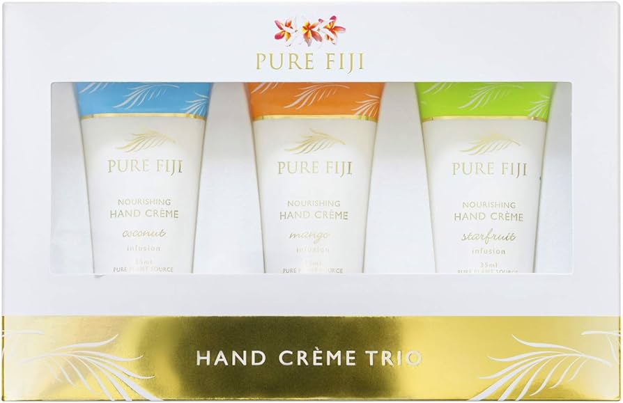 Pure Fiji Hand Creme Trio – The Bathhouse